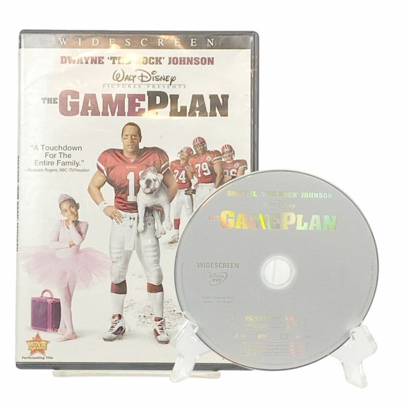Disney | Media | Disneys The Game Plan Dvd 207 Dwayne The Rock Johnson ...